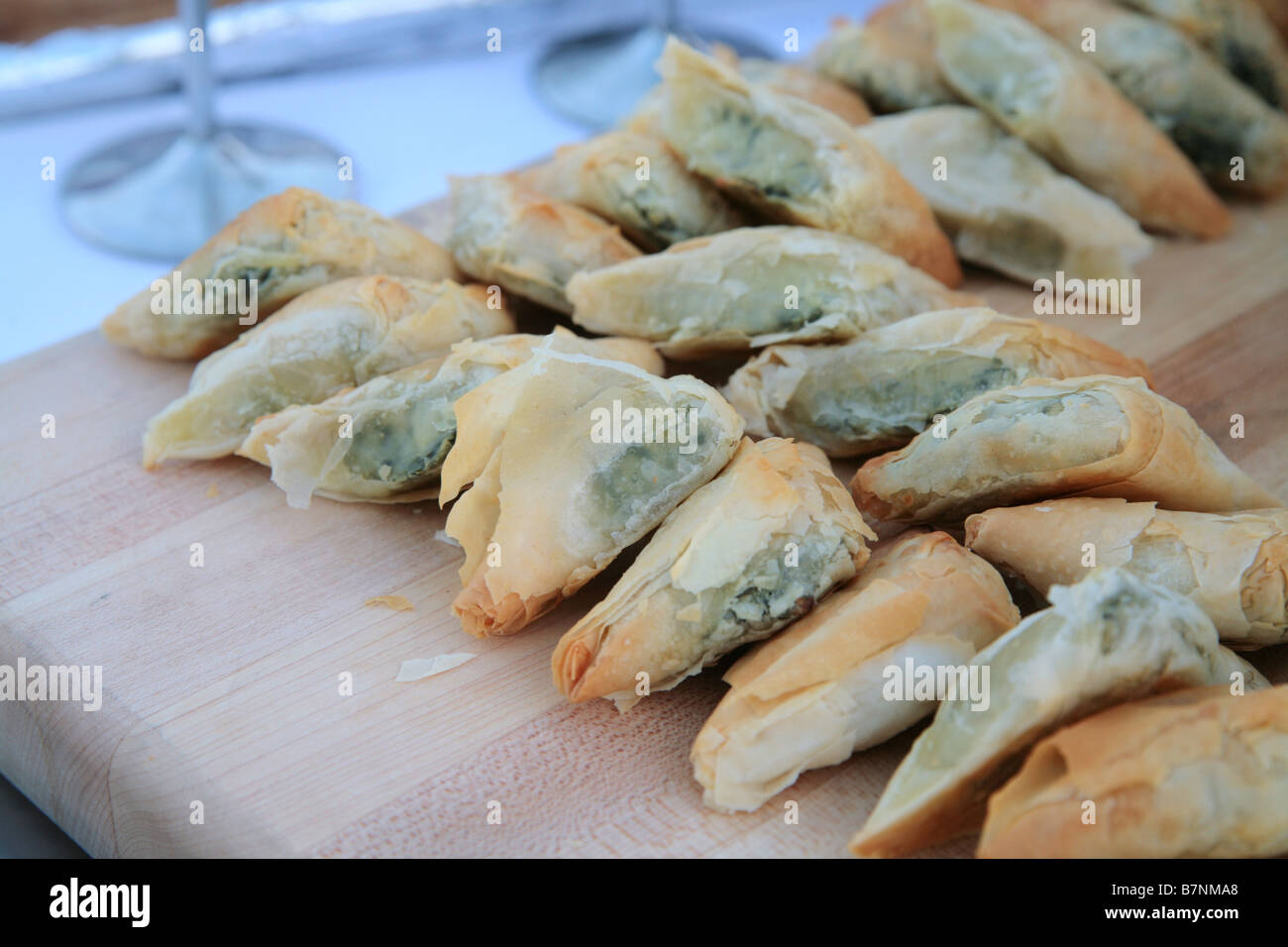 Filled pastries of arab origin served at a buffett Stock Photo - Alamy