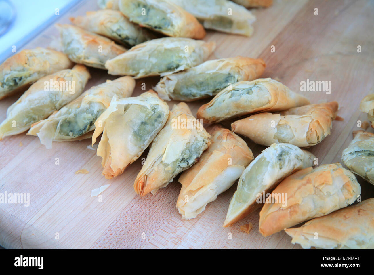 Filled pastries of arab origin served at a buffett Stock Photo - Alamy