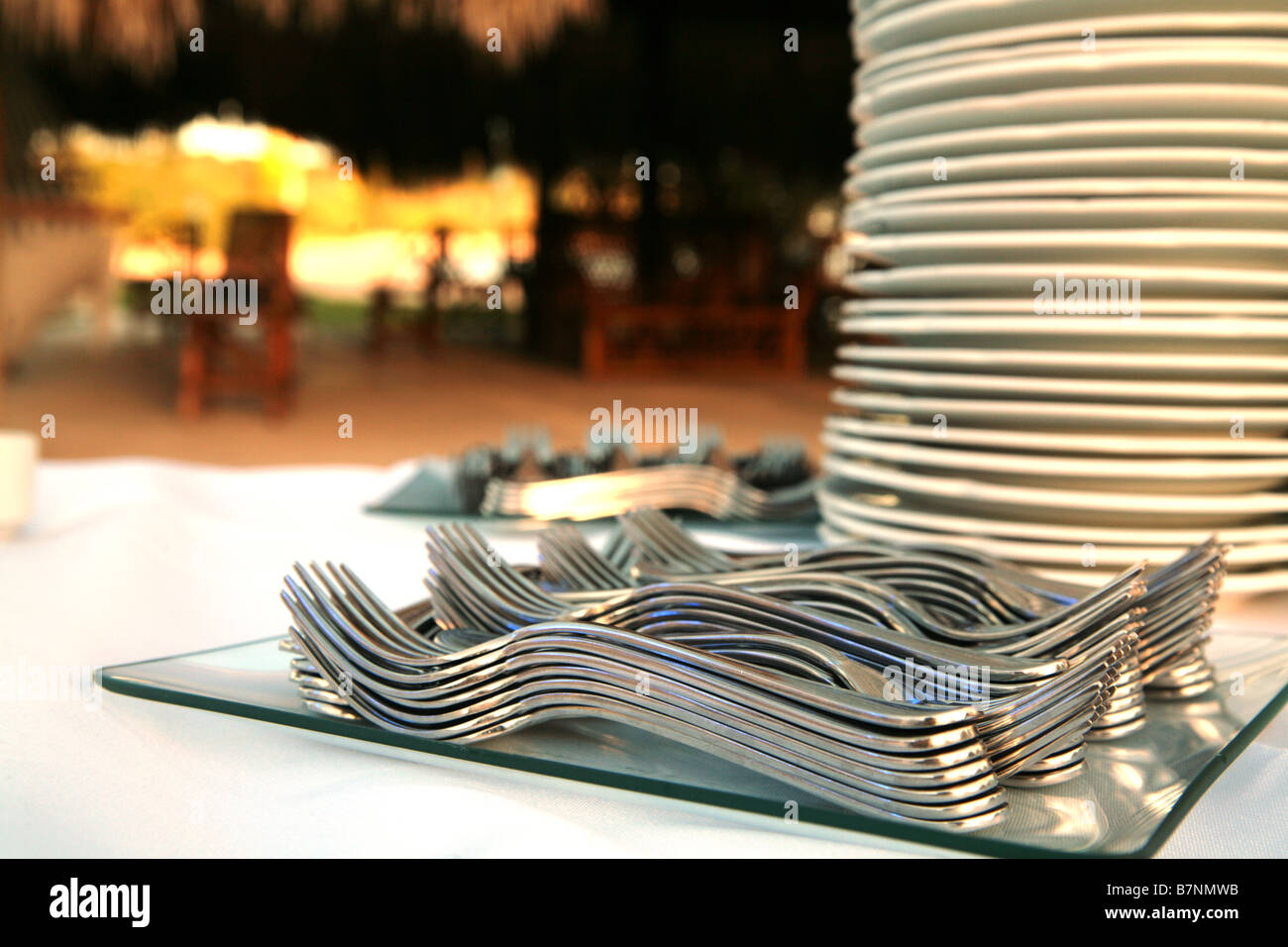 Pile of forks hi-res stock photography and images - Alamy