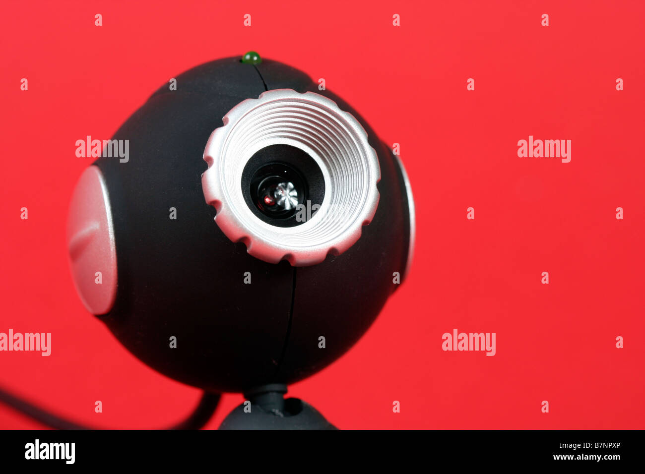Close-up picture of a web camera Stock Photo - Alamy