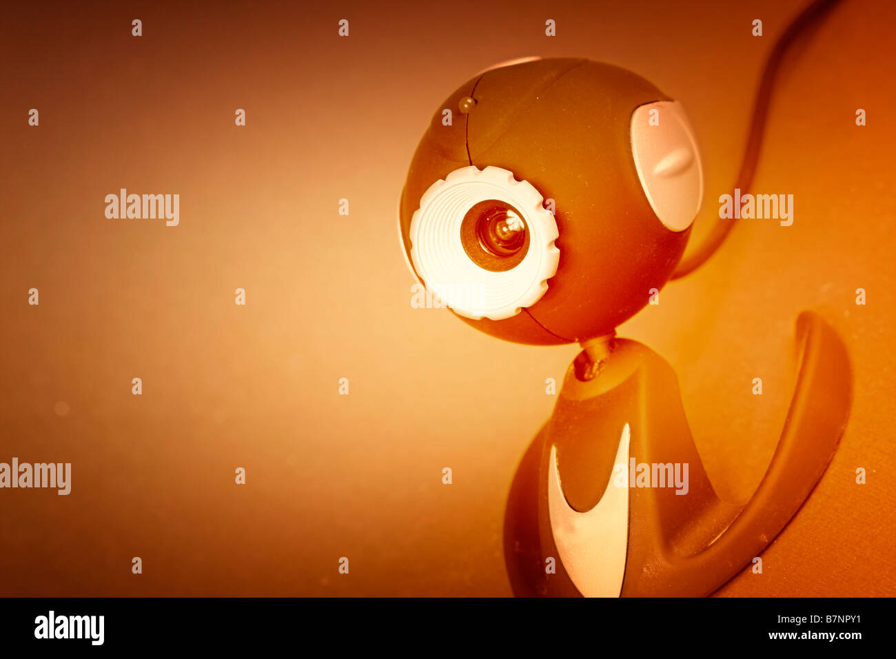 Close-up picture of a web camera Stock Photo - Alamy