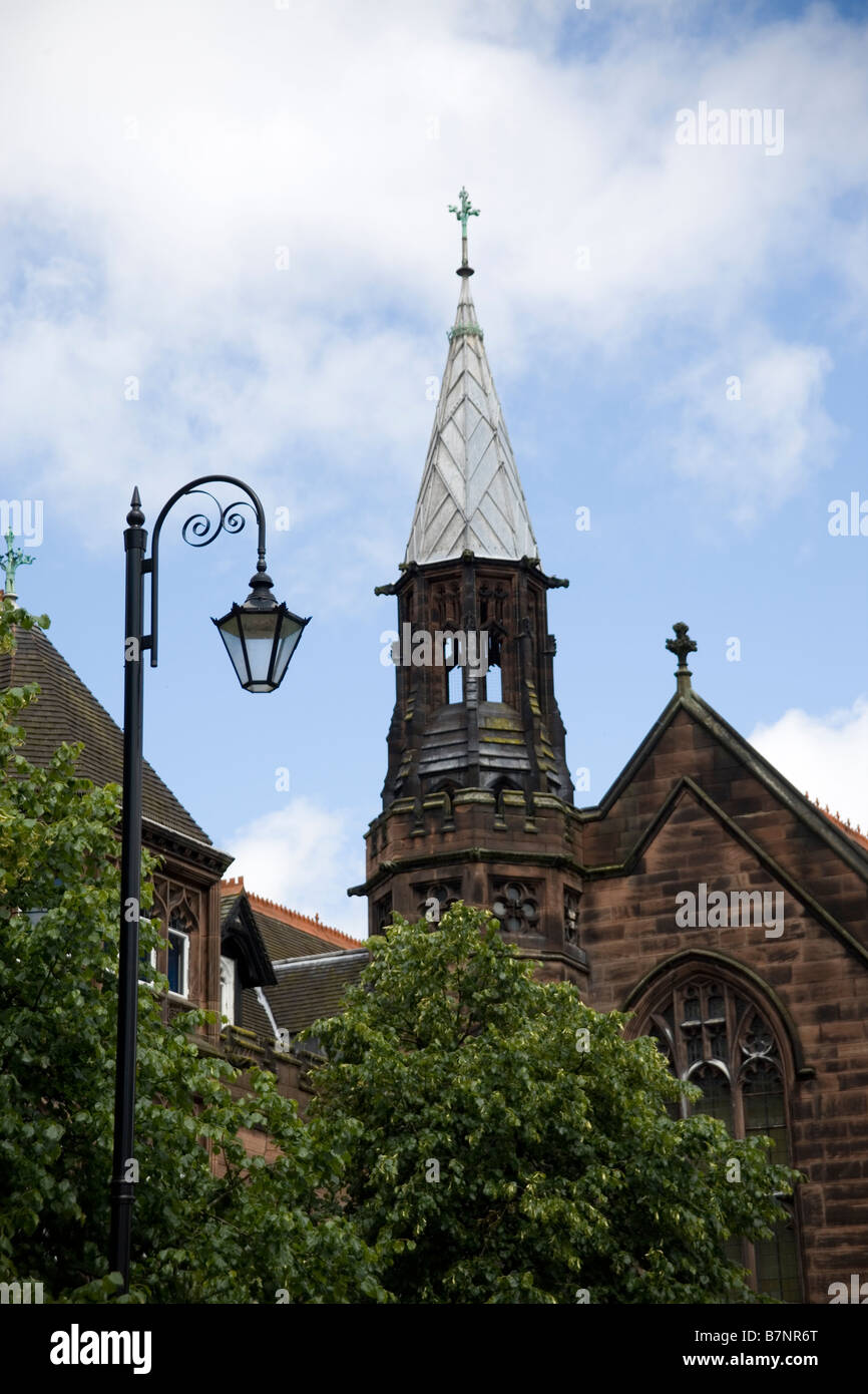 Chester cathedral in the centre of the medieval city of Chester,England ...