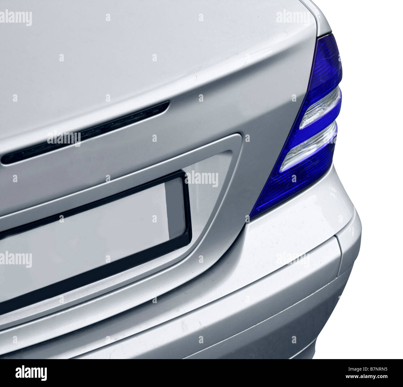 Close-up picture of a car back isolated on white Stock Photo - Alamy