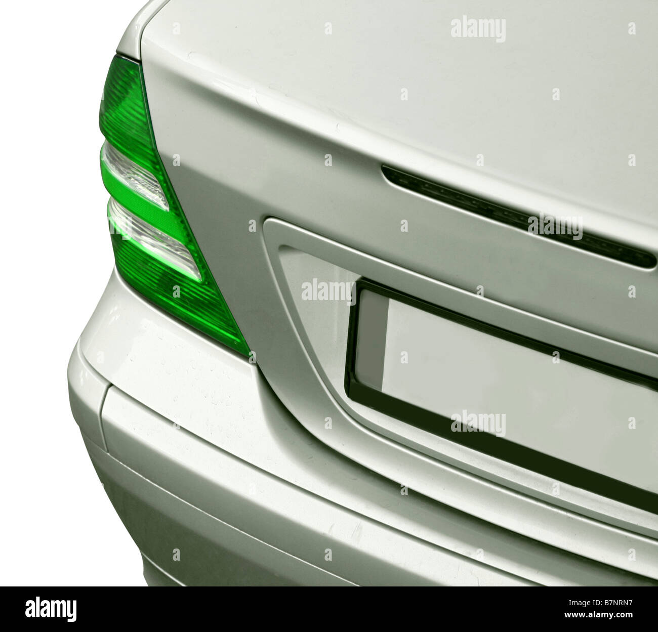 Close-up picture of a car back isolated on white Stock Photo - Alamy