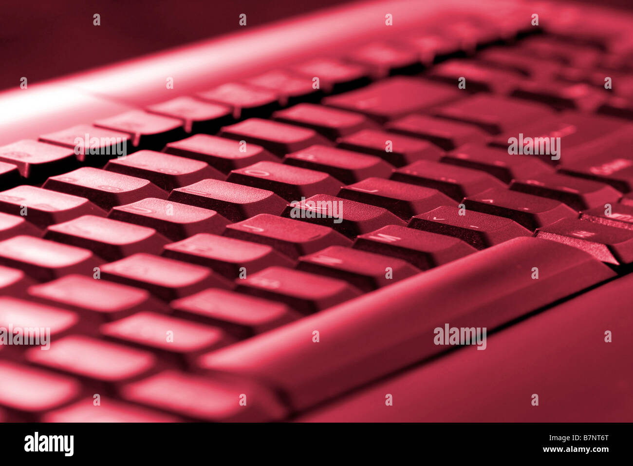 Close-up picture of a computer keyboard Stock Photo - Alamy