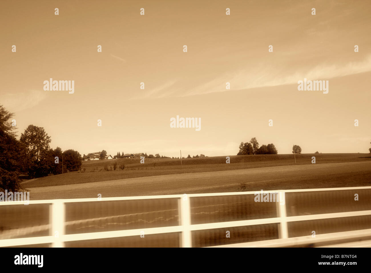 Beautiful country landscape view Great nature scene Stock Photo - Alamy