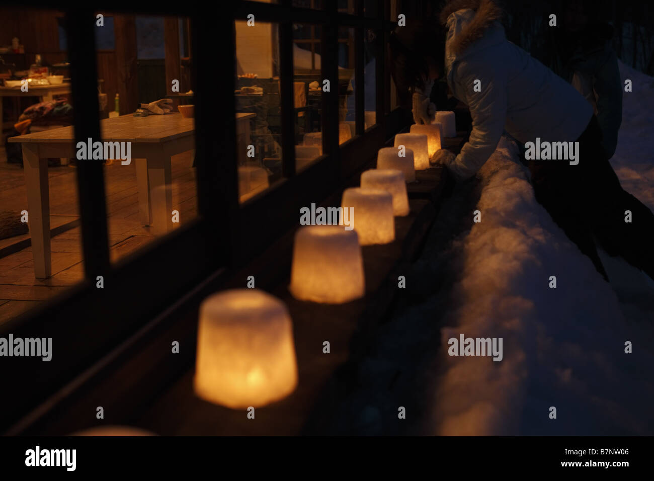 Ice candles hi-res stock photography and images - Alamy