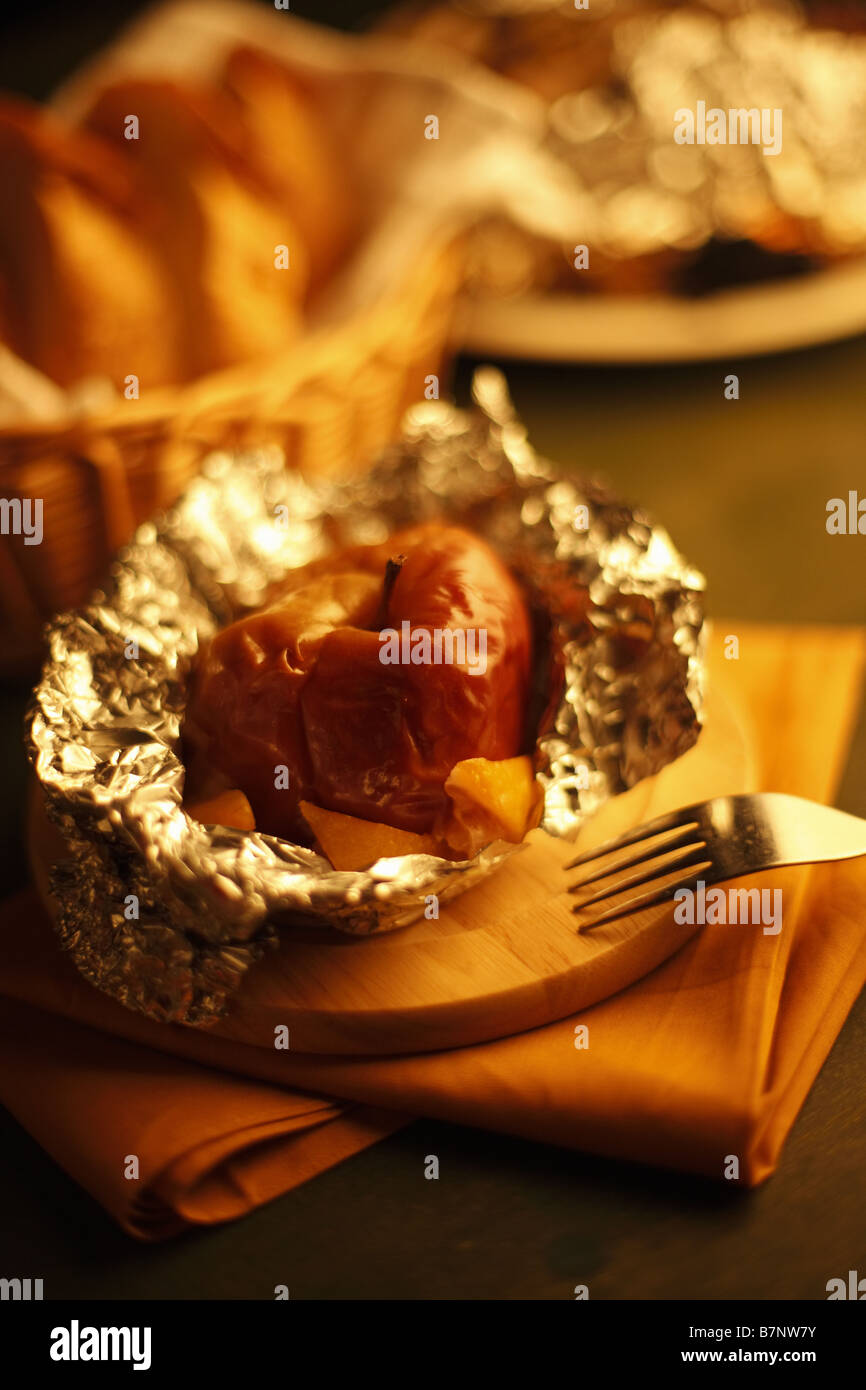 Baked apple dish hi-res stock photography and images - Alamy