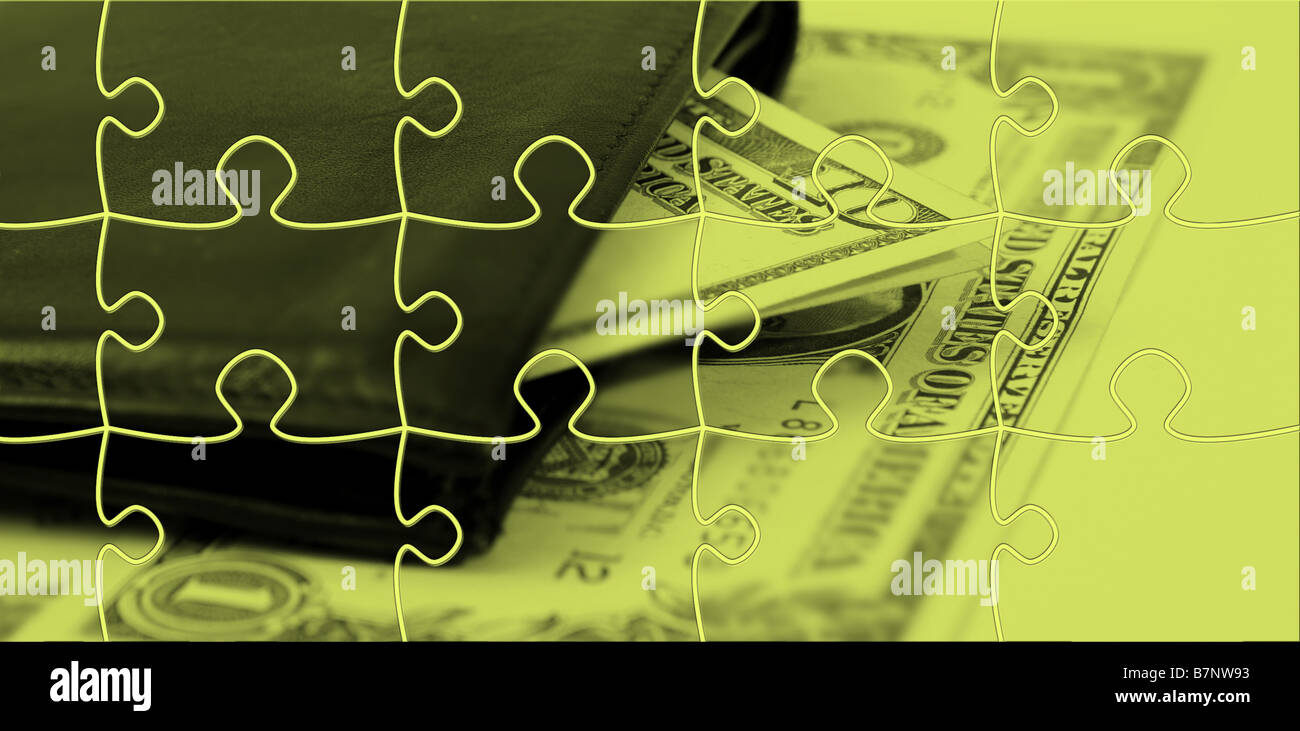 Dollar bill puzzle hi-res stock photography and images - Alamy