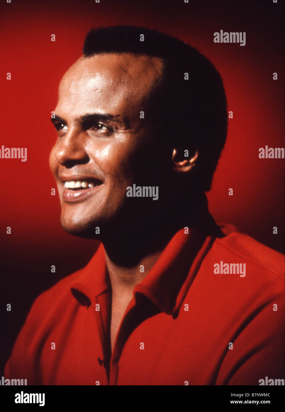 HARRY BELAFONTE US singer about 1970 Stock Photo - Alamy
