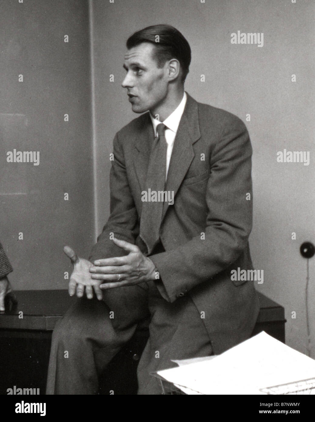 GEORGE MARTIN music producer at EMI in 1961 before he met the Beatles ...