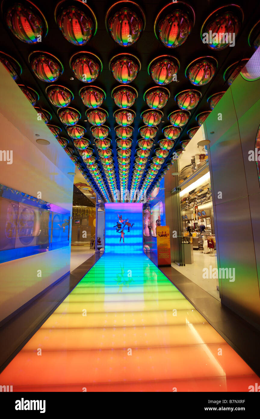 Mirage Hotel The Beatles Cirque Du Soliel Stock Photo - Alamy