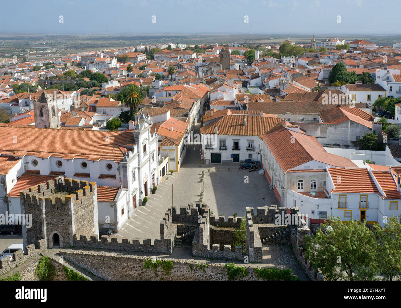 Beja Portugal Cathedral Se Castle High Resolution Stock Photography and ...