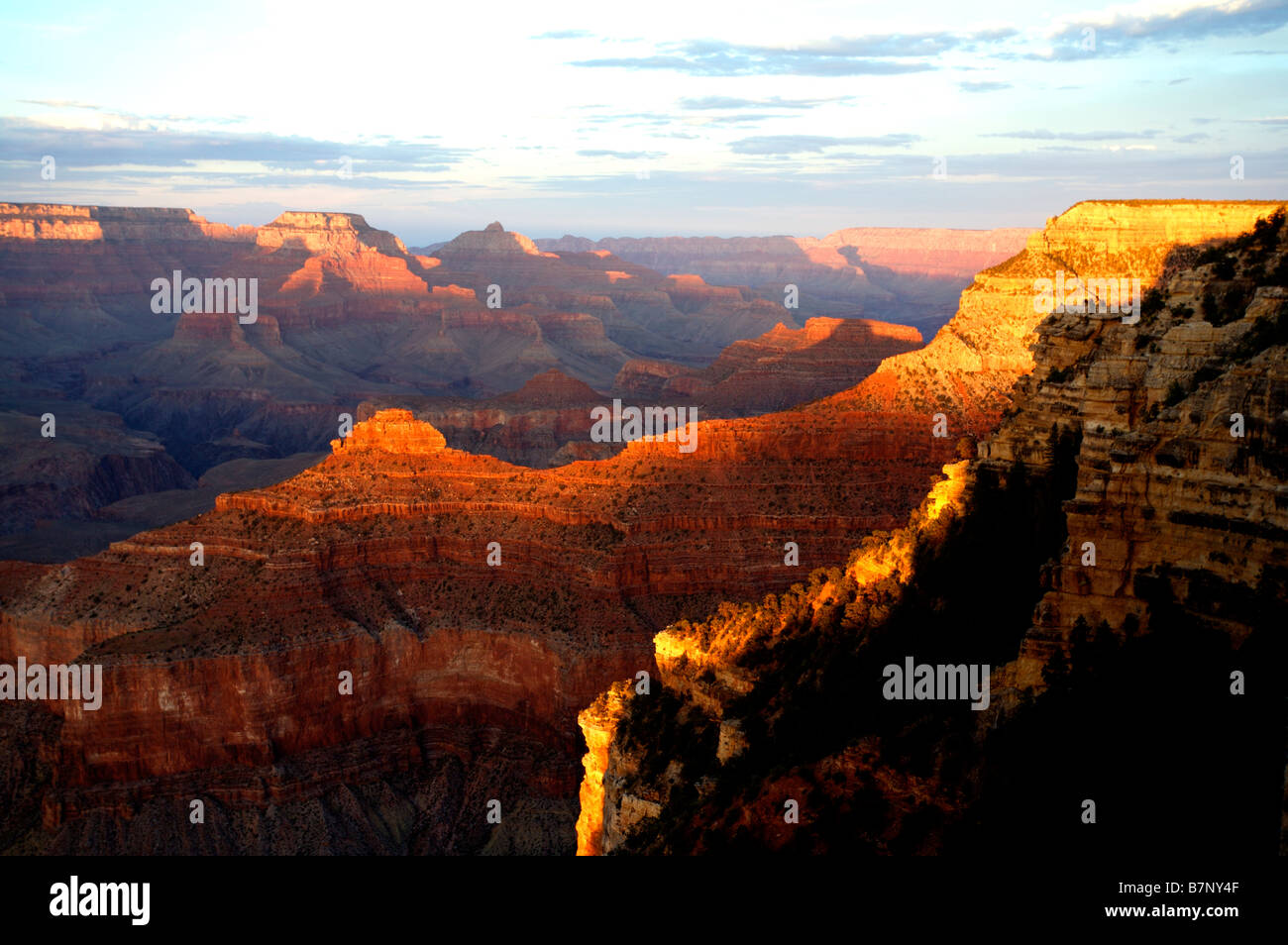 South Rim Grand Canyon Arizona Stock Photo - Alamy