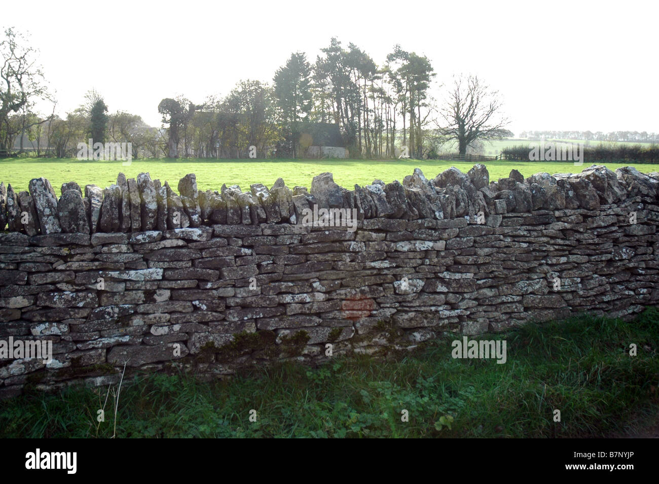 Dry stone wall Stock Photo - Alamy