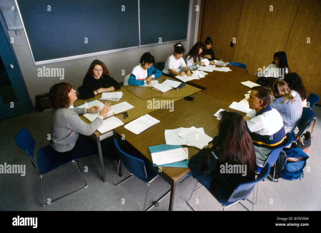 High School Student Council Meeting