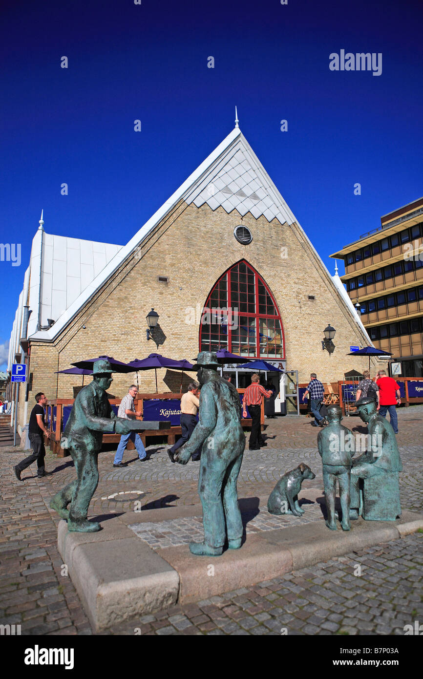 Sweden, Gothenburg, Feskekorka Fish Market, 'the Fish Church' Stock ...