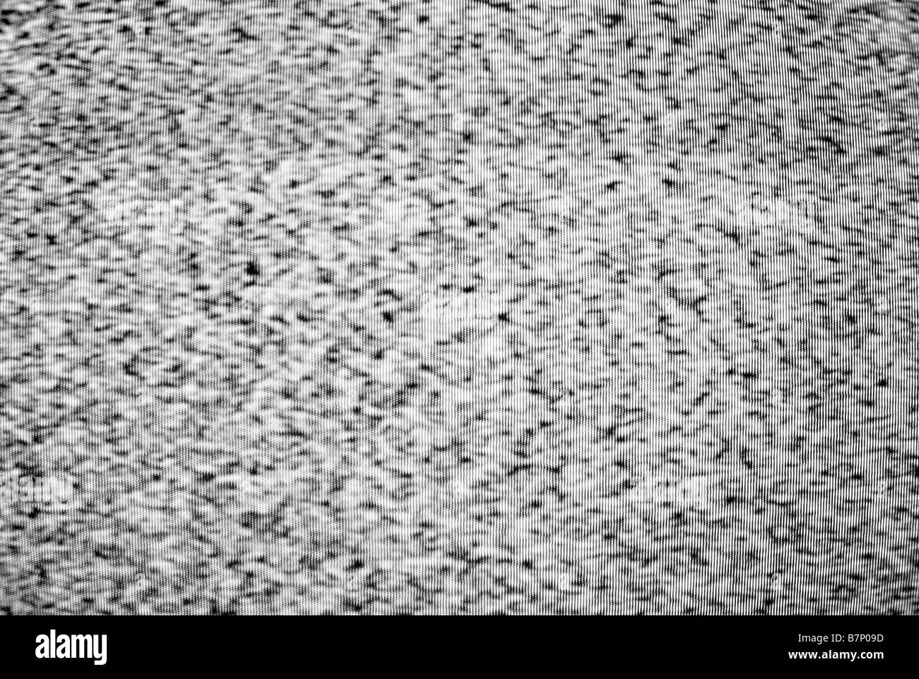 Tv static Black and White Stock Photos & Images - Alamy
