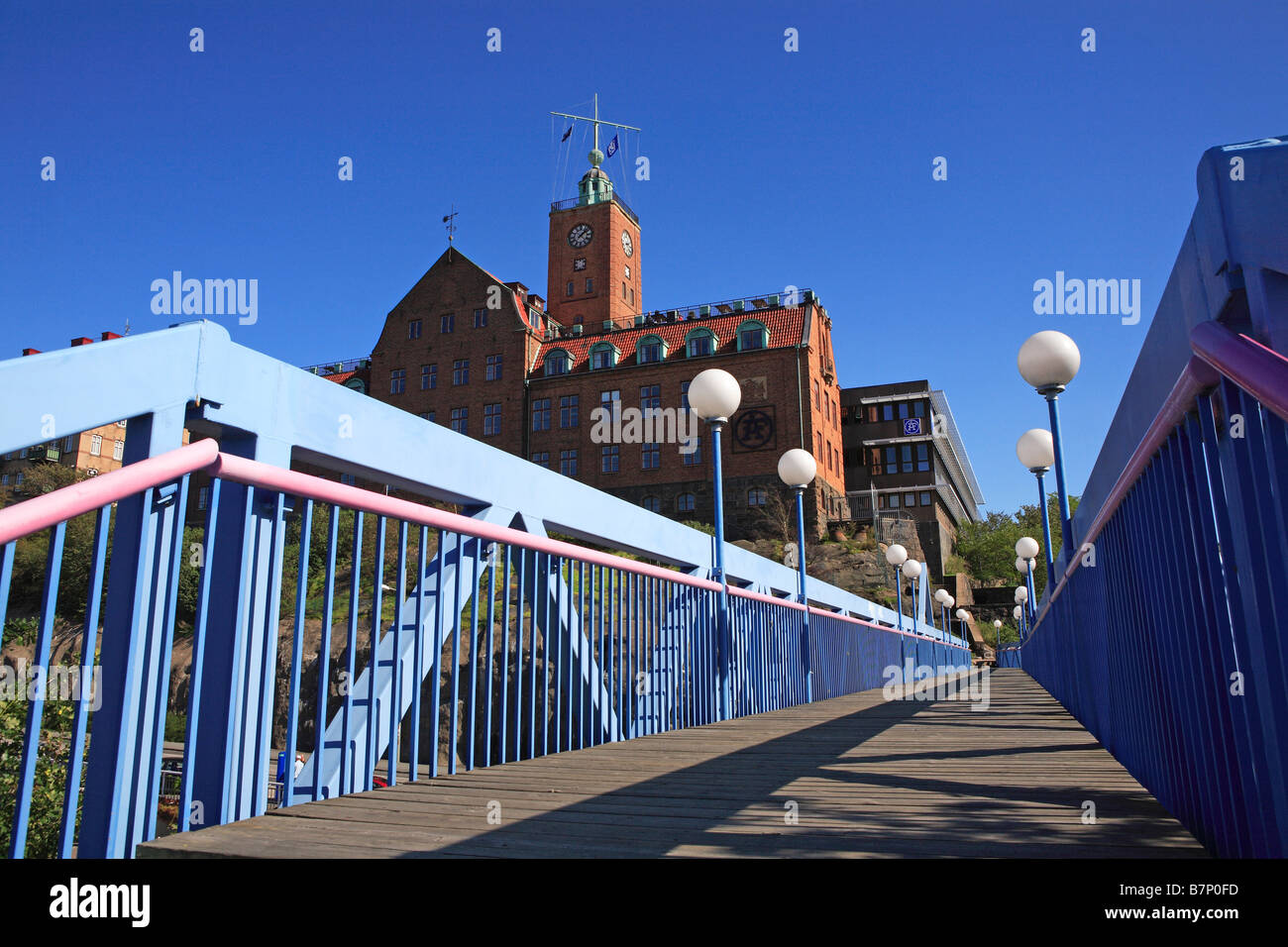 Sweden, Gothenburg, Ture Rinman Footbridge Stock Photo - Alamy
