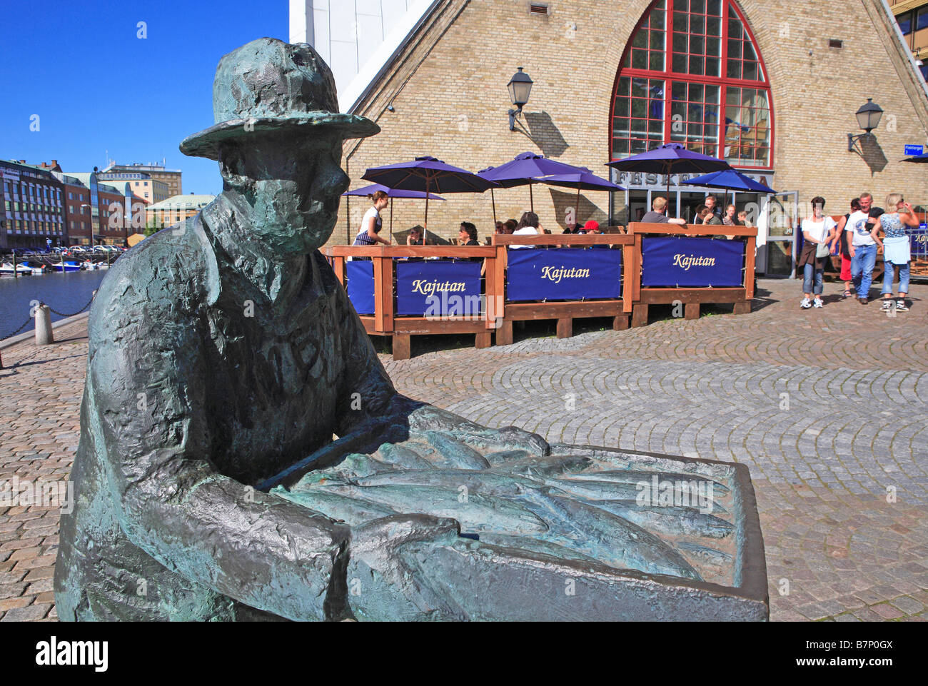 Sweden, Gothenburg, Feskekorka Fish Market, 'the Fish Church' Stock ...