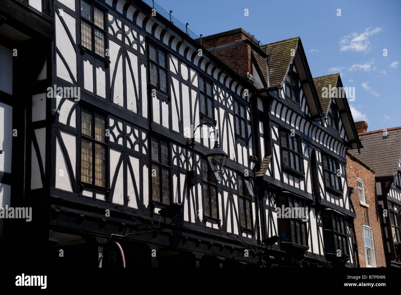 Old Half Timbered building in the centre of the old medieval city of ...