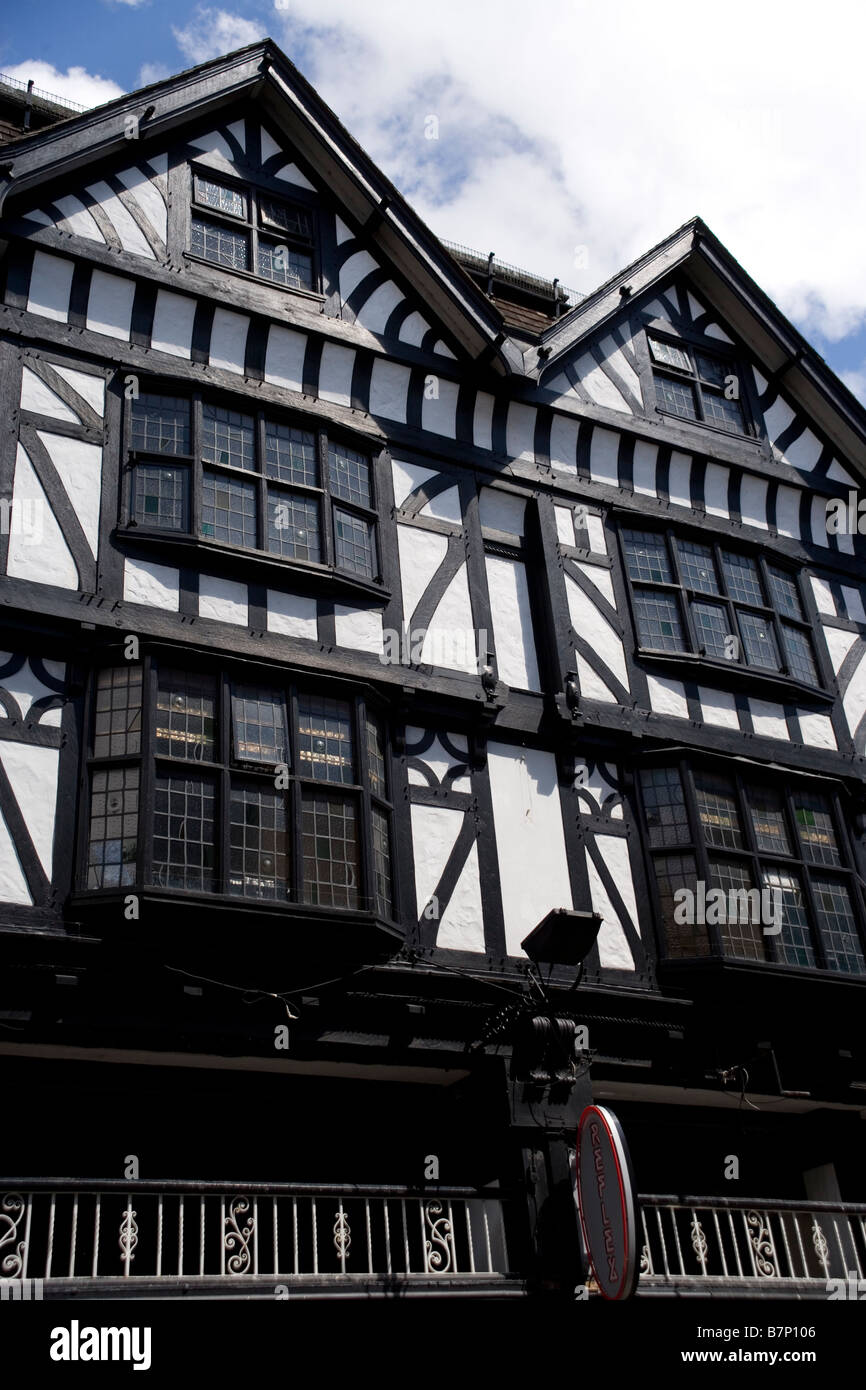 Old Half Timbered building in the centre of the old medieval city of ...