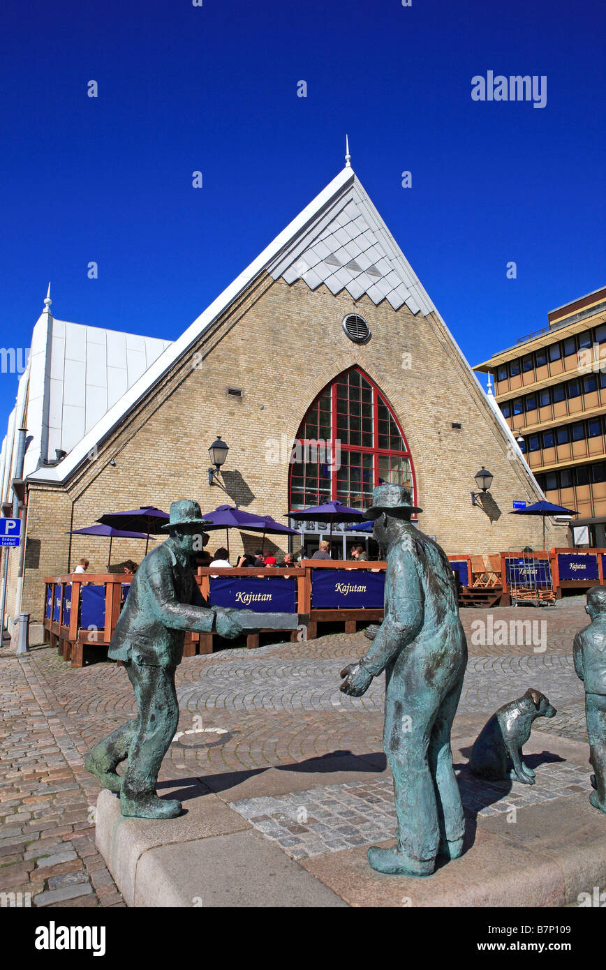 Sweden, Gothenburg, Feskekorka Fish Market, 'the Fish Church' Stock ...