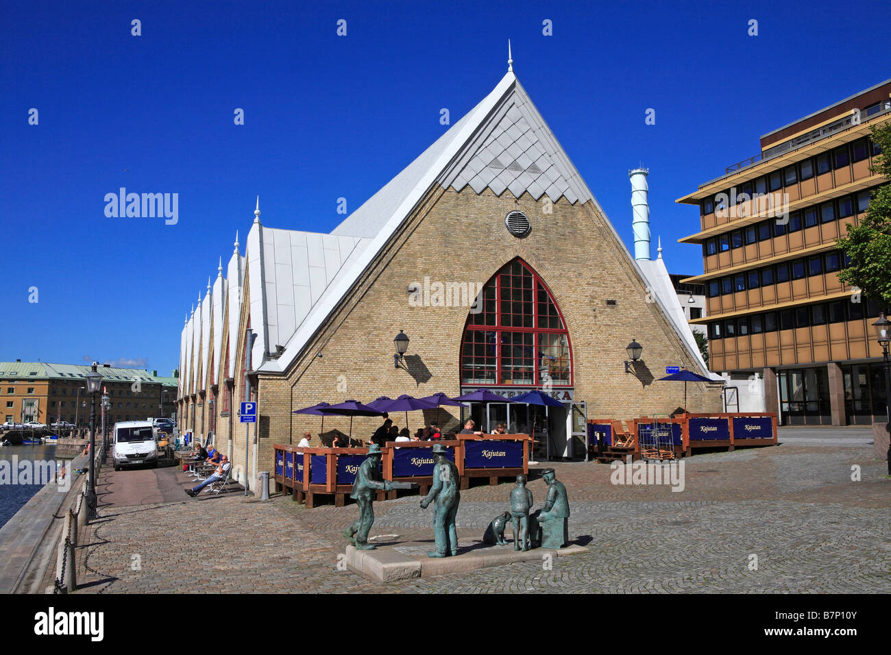Sweden, Gothenburg, Feskekorka Fish Market, 'the Fish Church' Stock ...