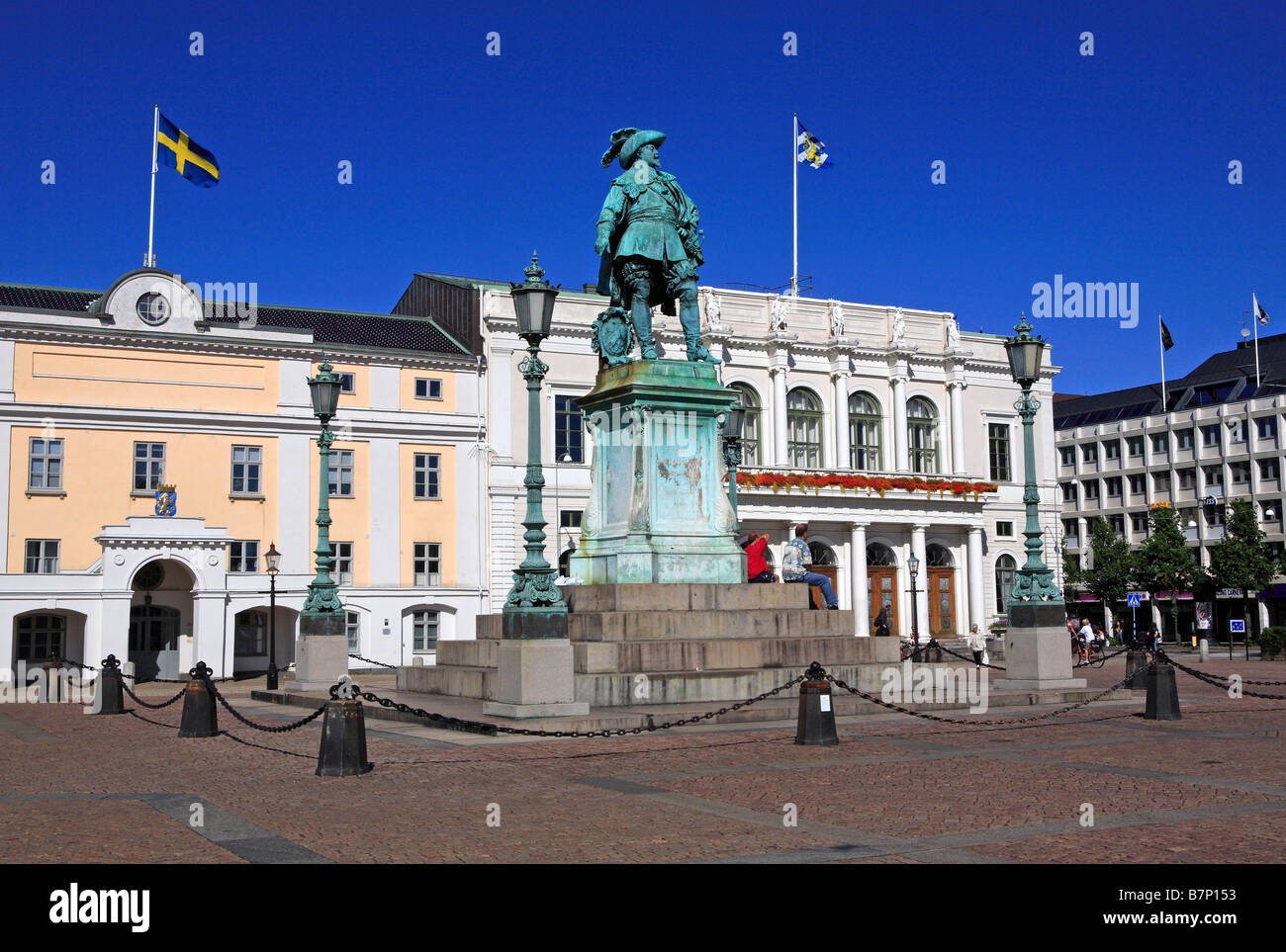Sweden, Gothenburg, Gustav Adolfs Torg Stock Photo - Alamy