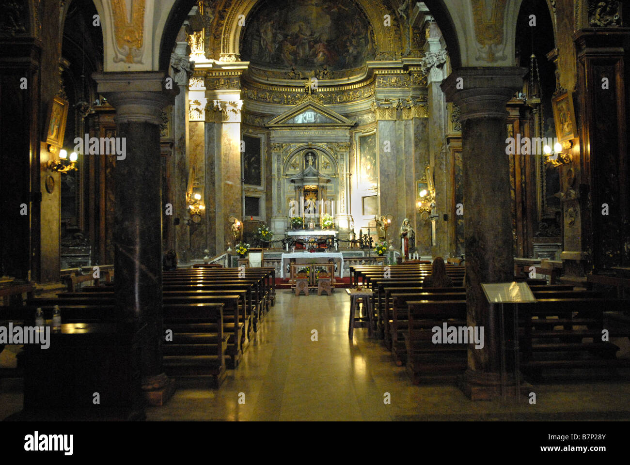 Interior rome italy hi-res stock photography and images - Alamy