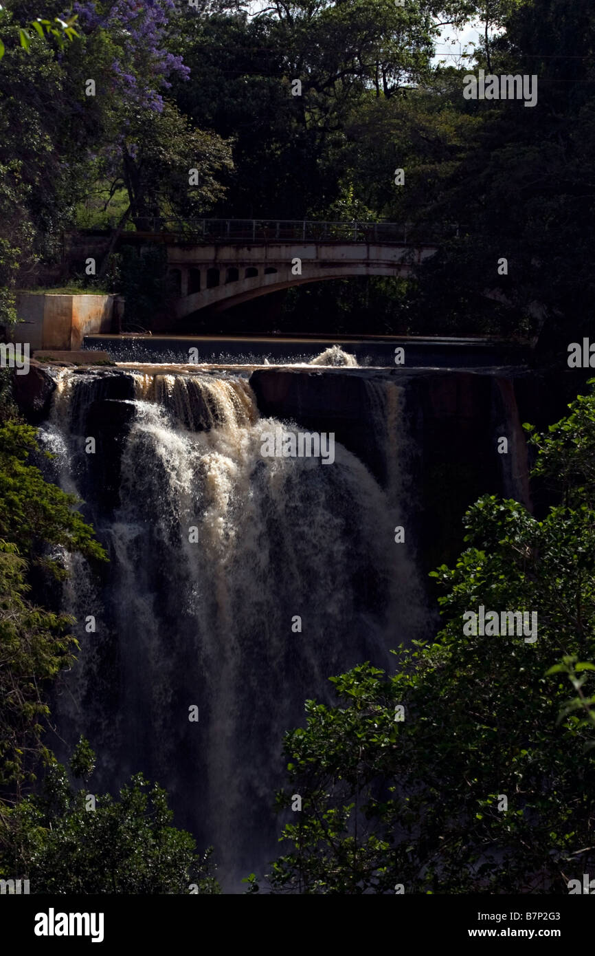 Fourteen Falls. Thika Central, Province, Kenya Stock Photo - Alamy