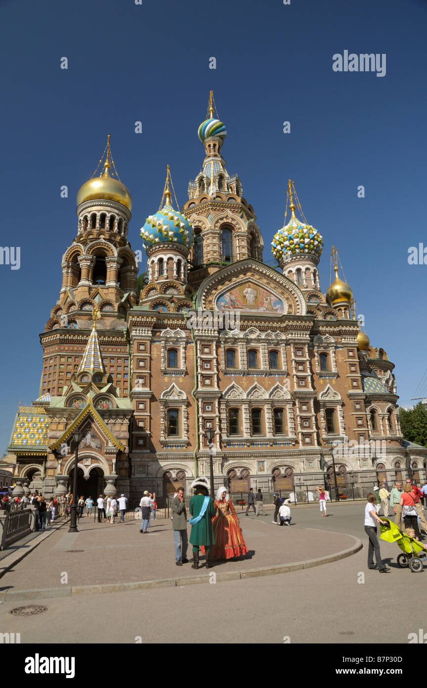 Church of the Resurrection of Jesus Christ in Saint-Petersburg, Russia ...