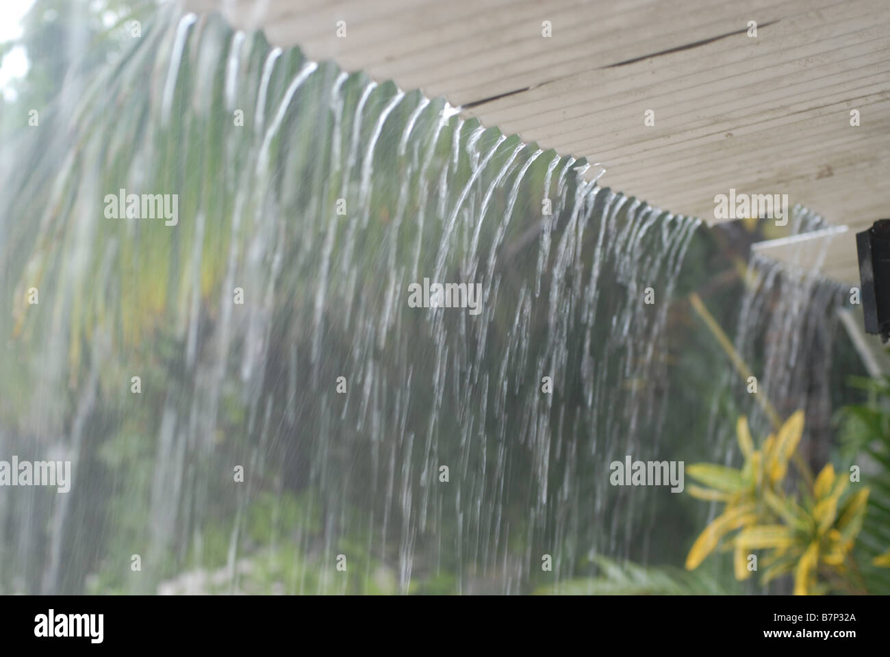 Torrential storm on the Isle of Mauritius Stock Photo - Alamy
