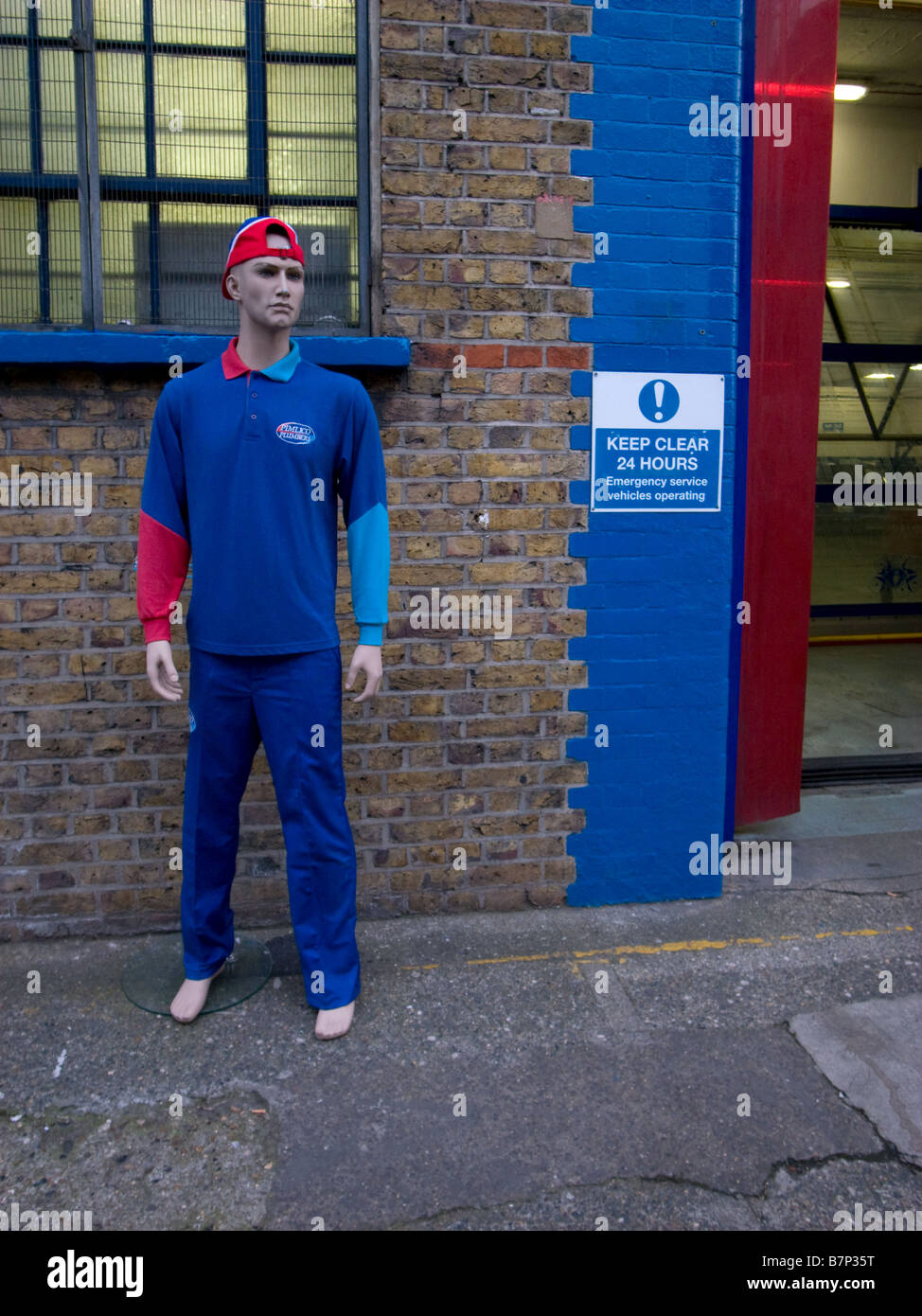 shop dummy mannequin in uniform Stock Photo - Alamy