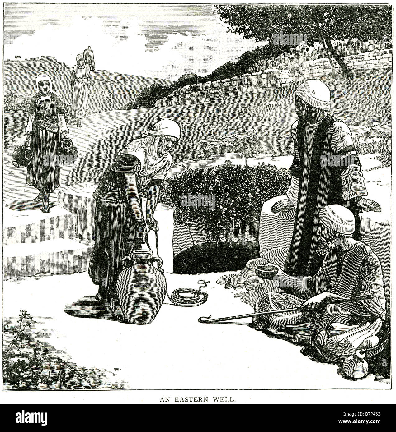 Ancient well water drawn from hi-res stock photography and images - Alamy