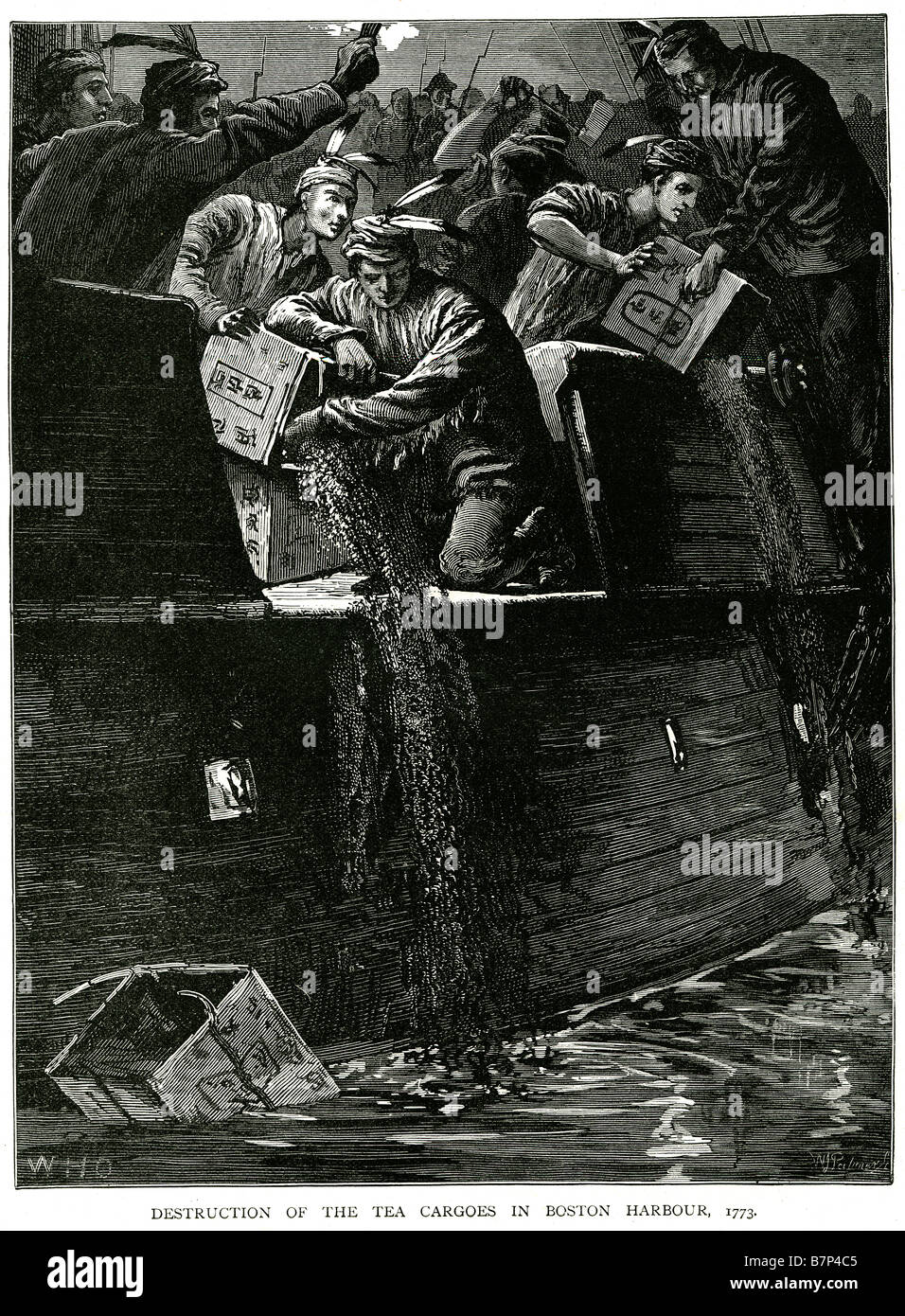 Tea act of 1773 hi-res stock photography and images - Alamy