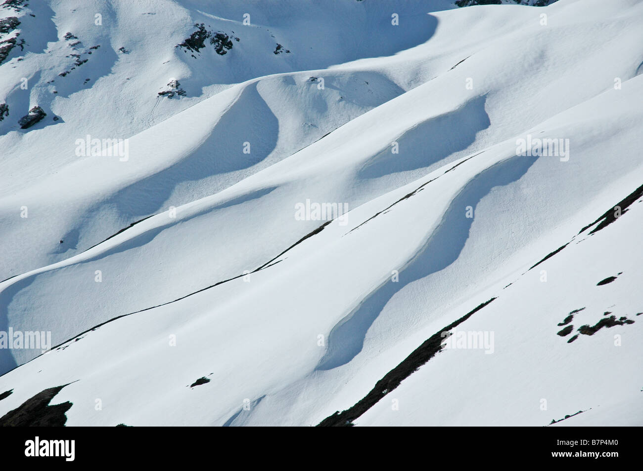 Snow at A.B.C Stock Photo - Alamy