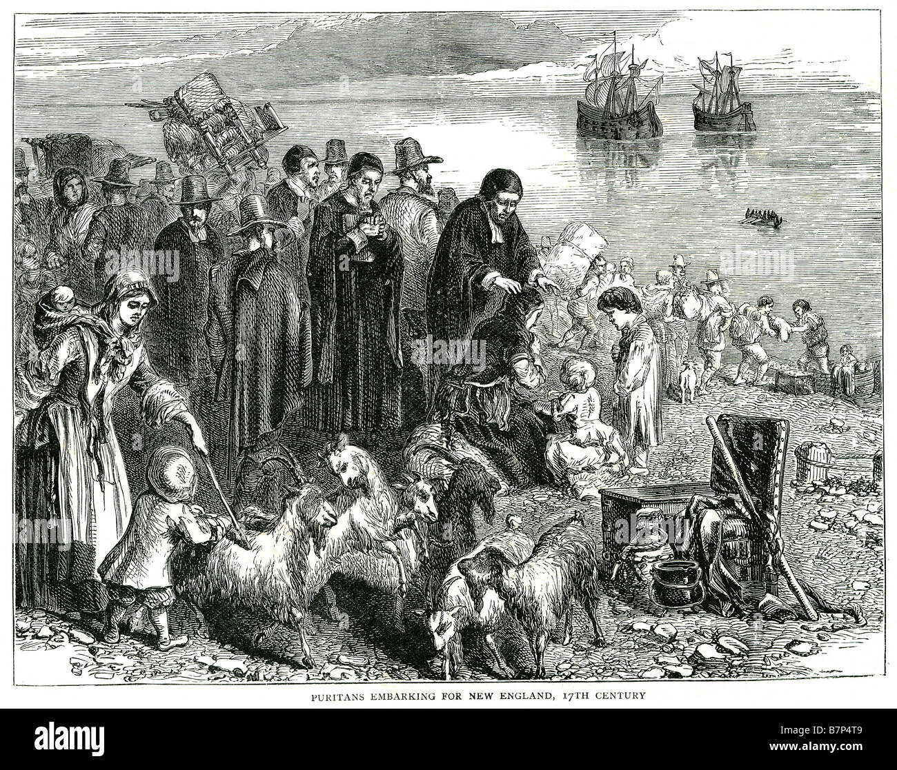 Puritans england 16th century High Resolution Stock Photography and ...