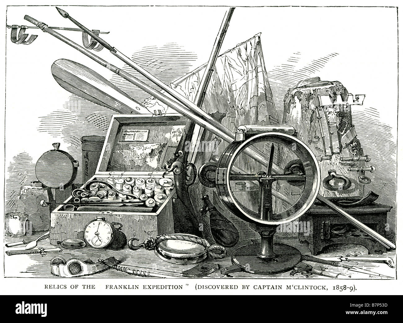 Franklin expedition hi-res stock photography and images - Alamy