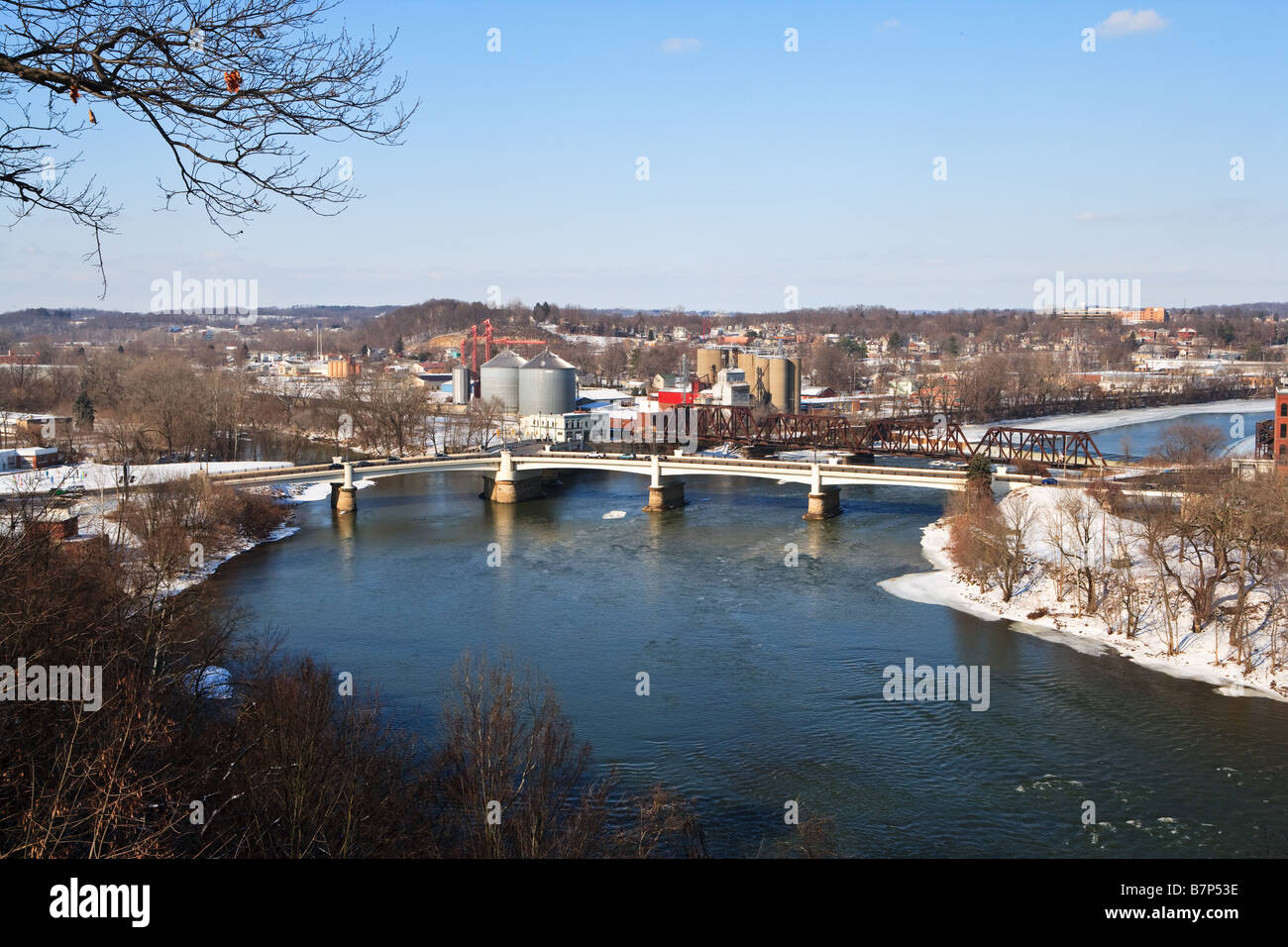 The zanesville y bridge hi-res stock photography and images - Alamy