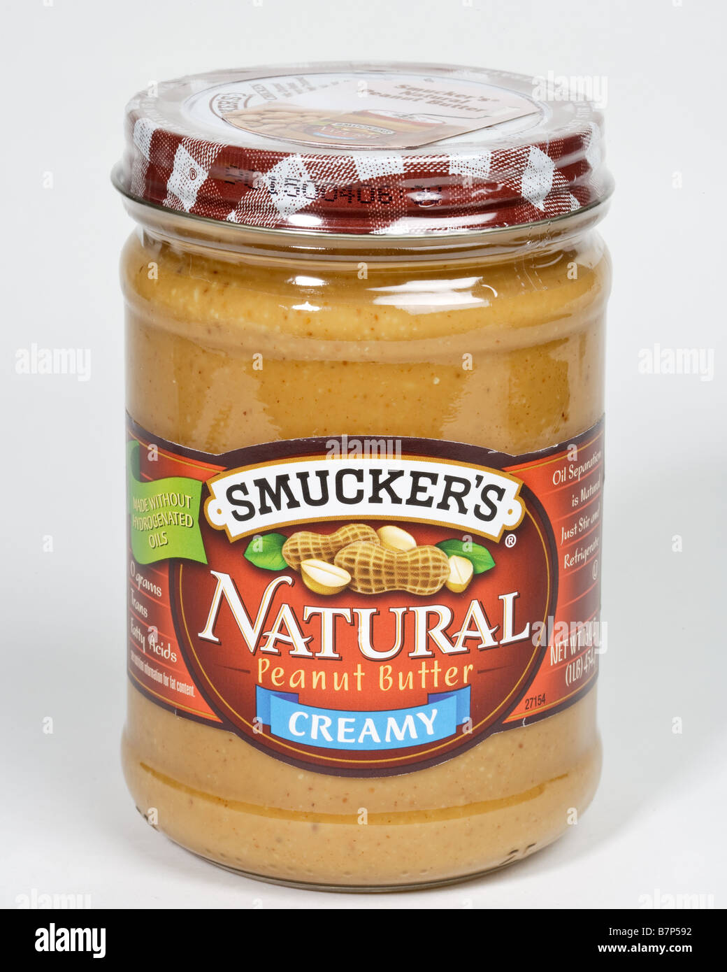 A jar of peanut butter Stock Photo - Alamy