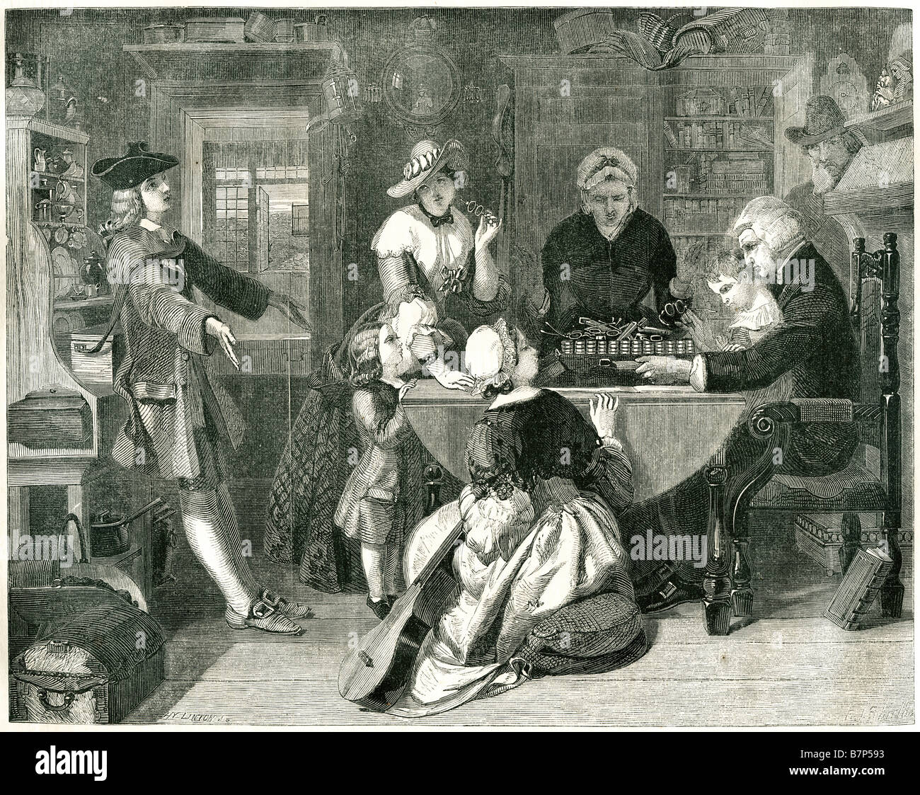 Parlor room victorian hi-res stock photography and images - Alamy