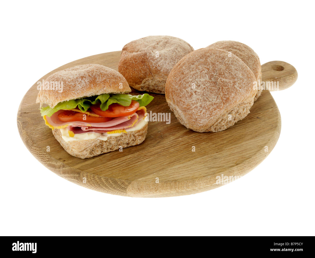 Ham Salad Roll Stock Photo - Alamy