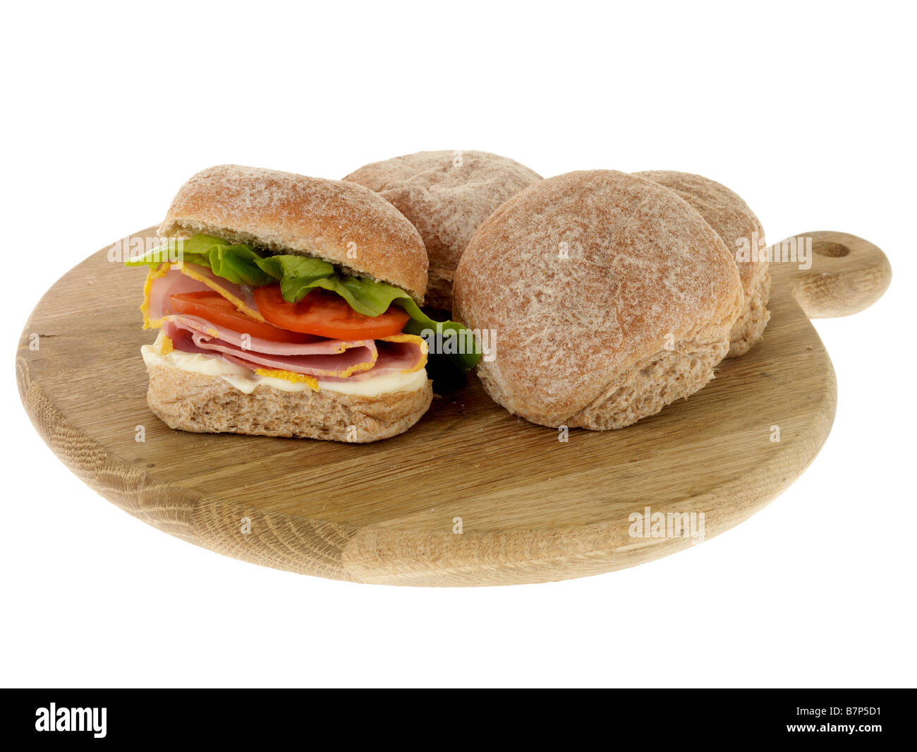 Ham Salad Roll Stock Photo - Alamy