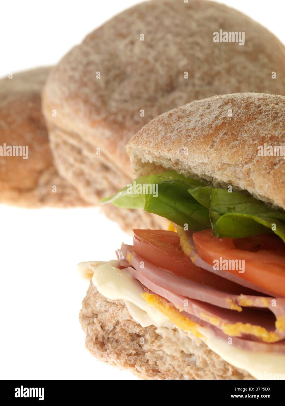 Ham Salad Roll Stock Photo - Alamy