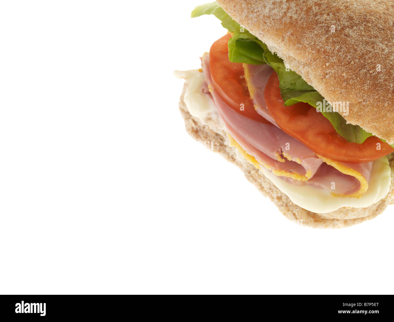 Ham Salad Roll Stock Photo - Alamy