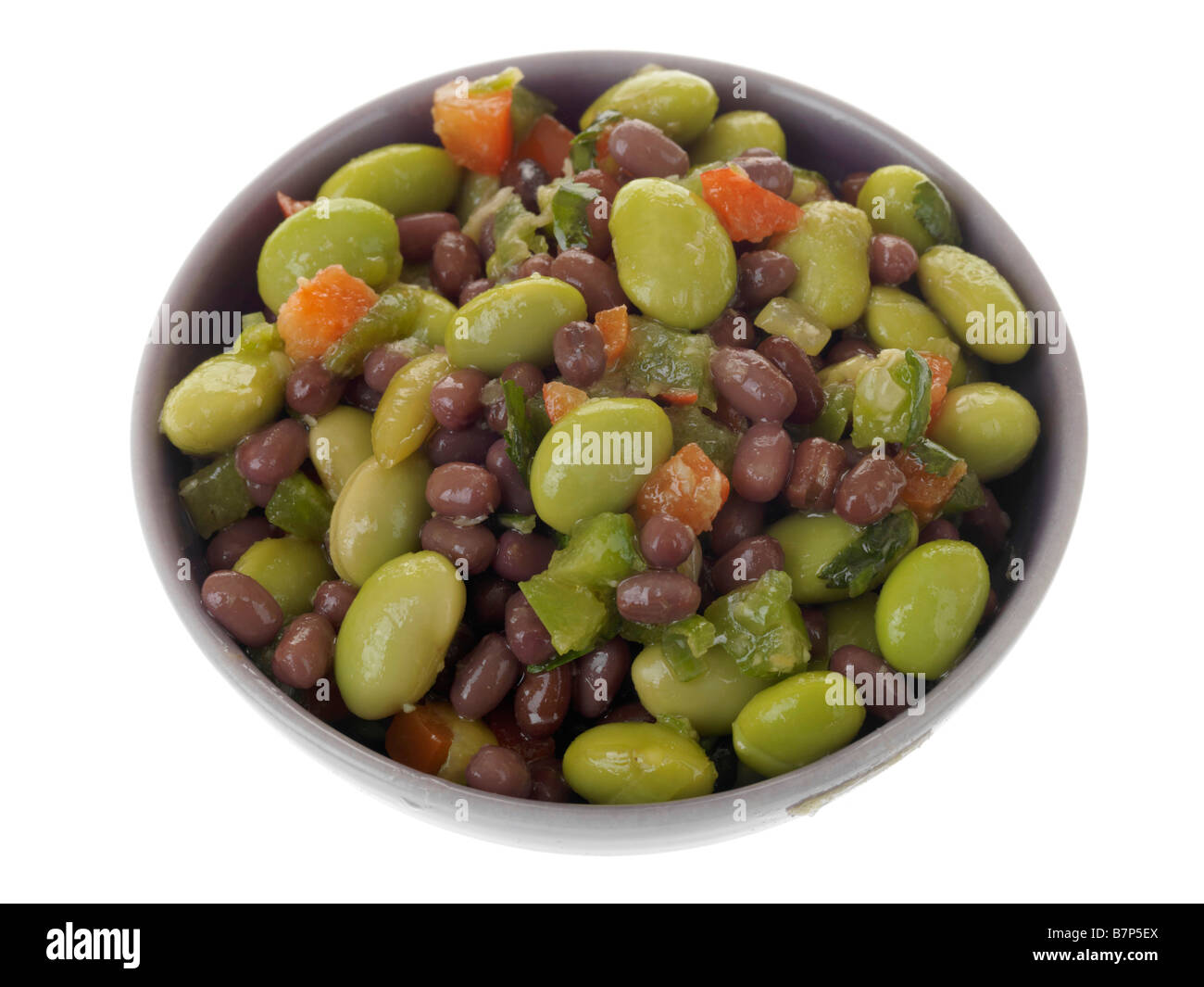 Adzuki and Edamame Bean Salad Stock Photo - Alamy