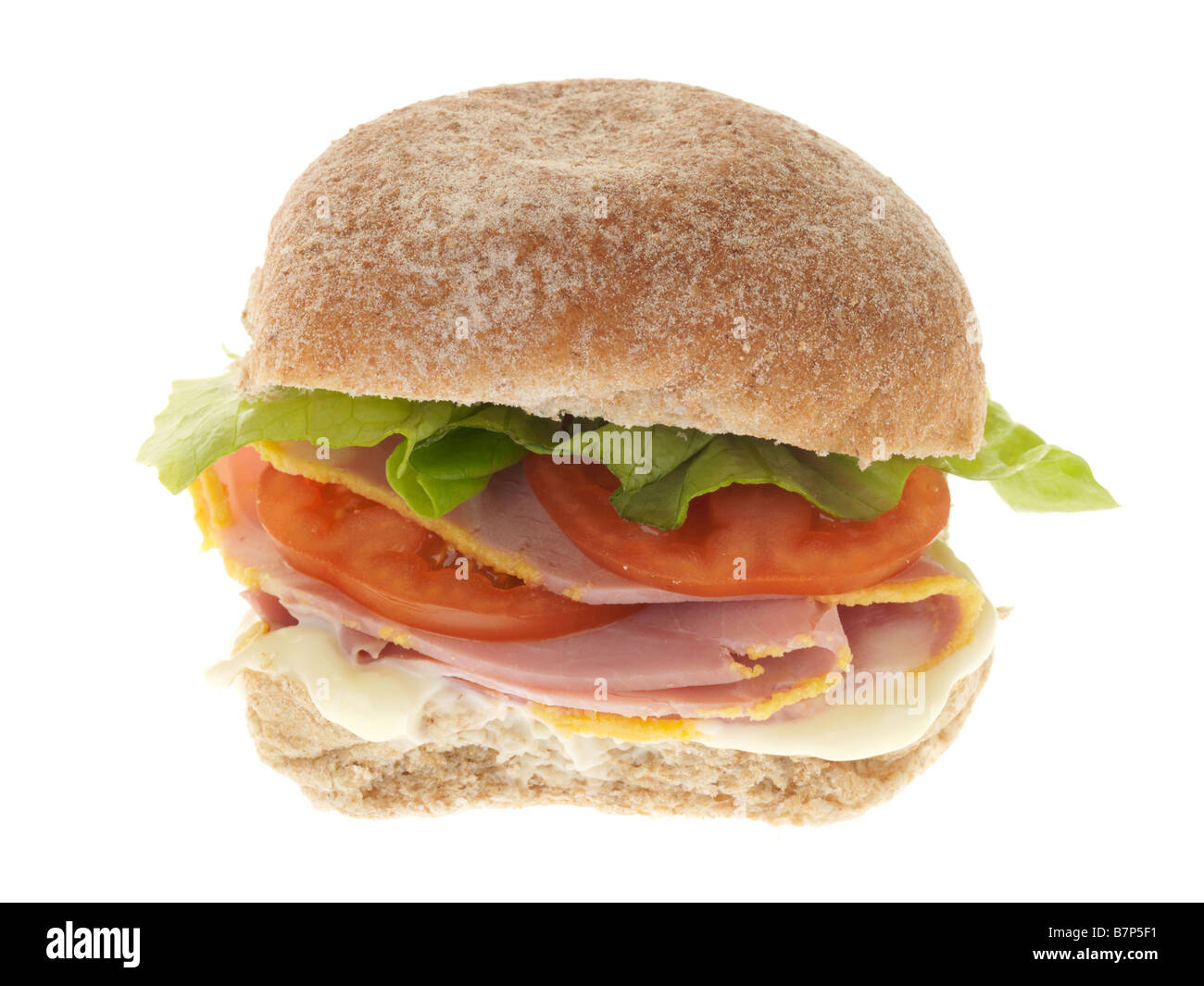 Ham Salad Roll Stock Photo - Alamy