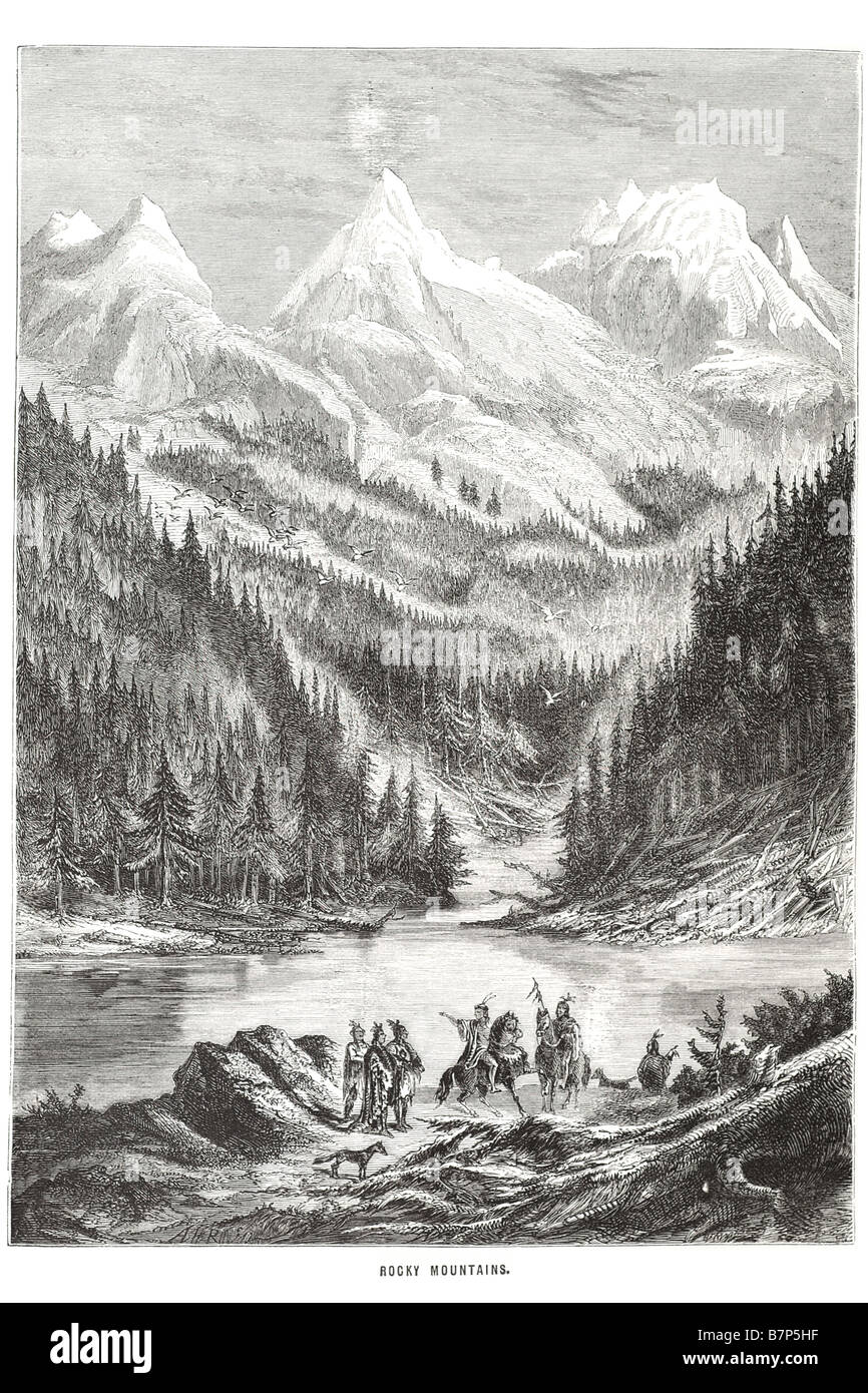 Indians of north america hi-res stock photography and images - Alamy