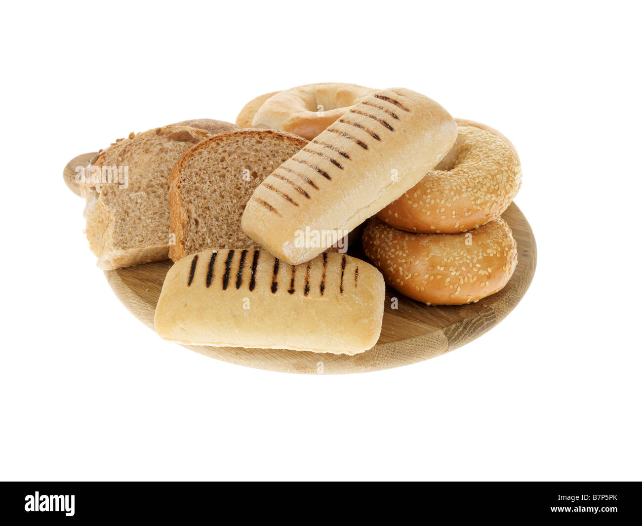 Assortment of Breads Stock Photo - Alamy